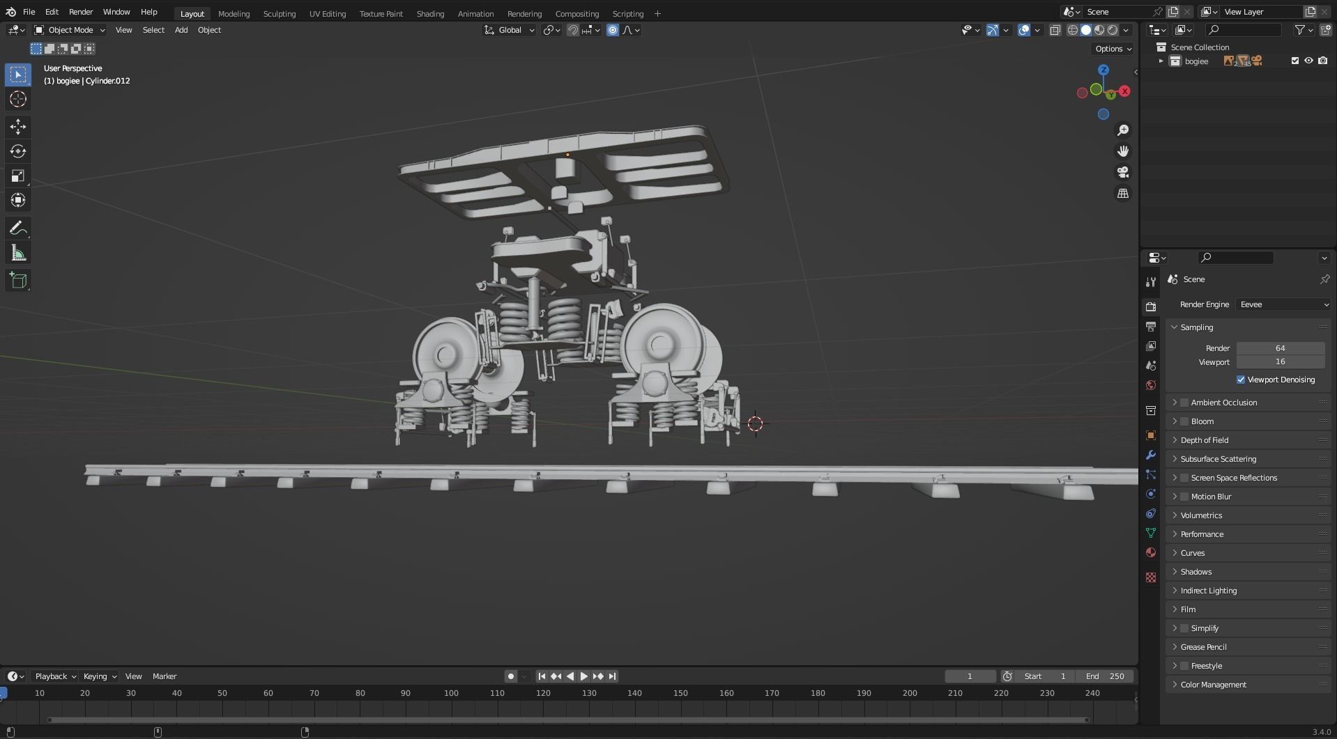 3D model ICF BOGIE VR / AR / low-poly | CGTrader