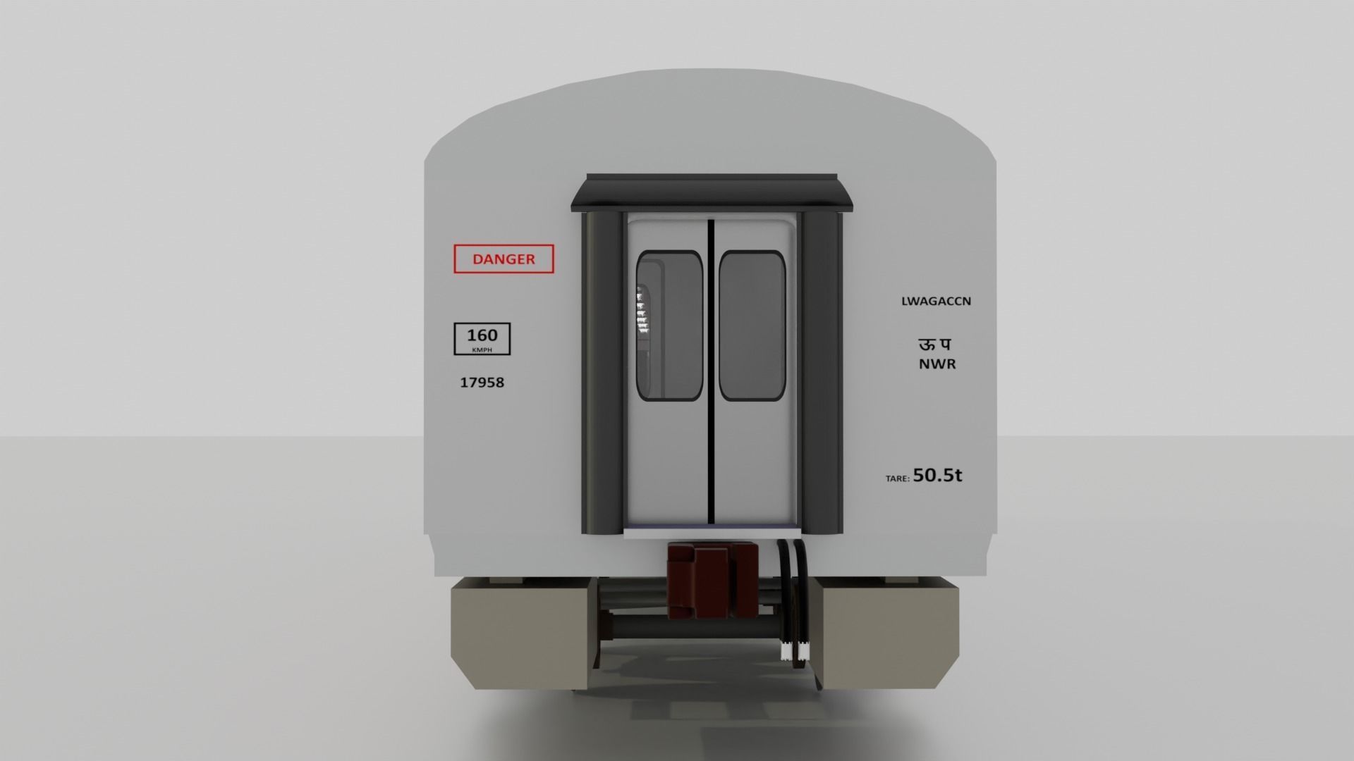 Indian Railway AC 3-Tier LHB Coach 3D model | CGTrader