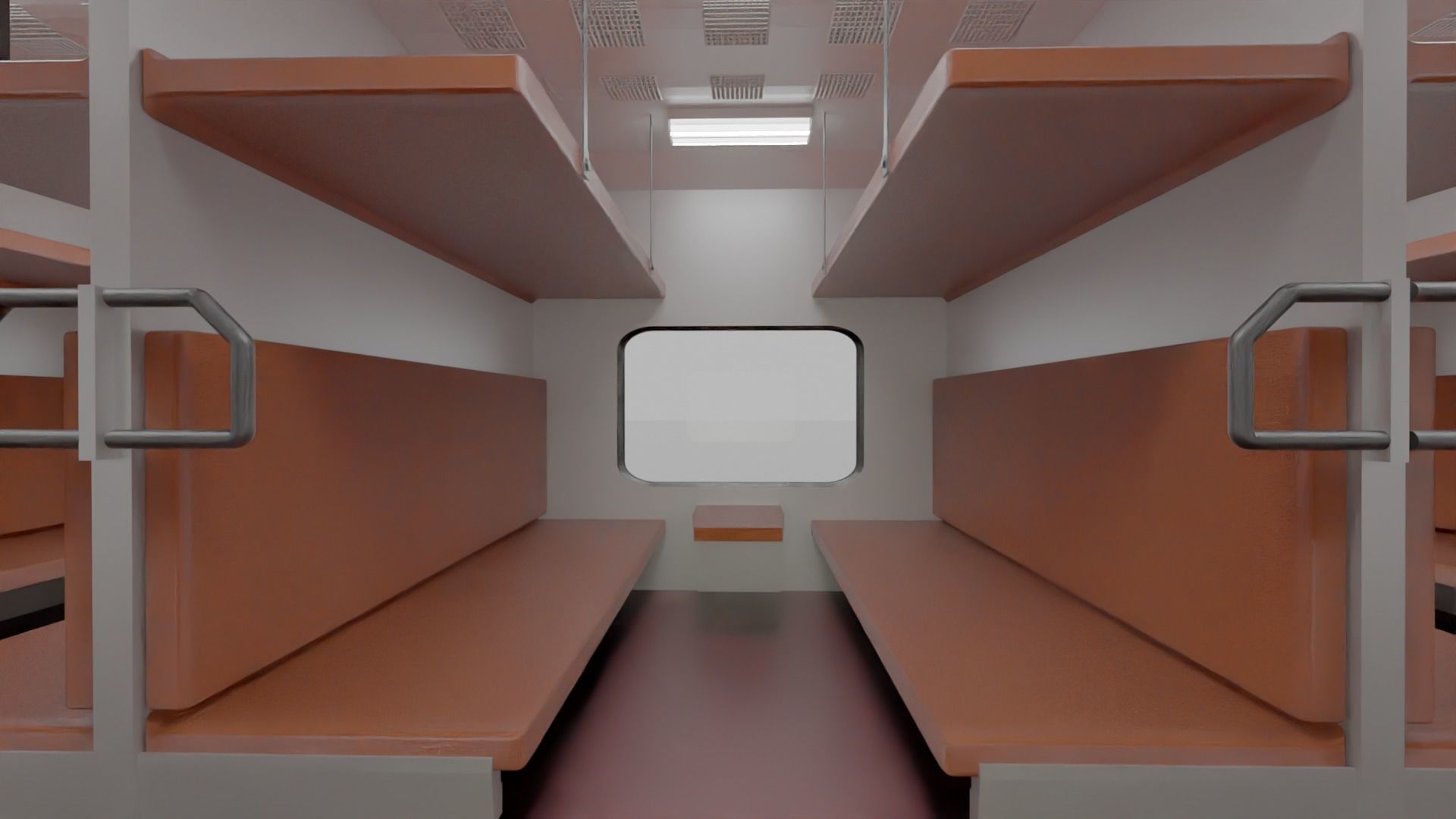 Indian Railway AC 3-Tier LHB Coach 3D model | CGTrader