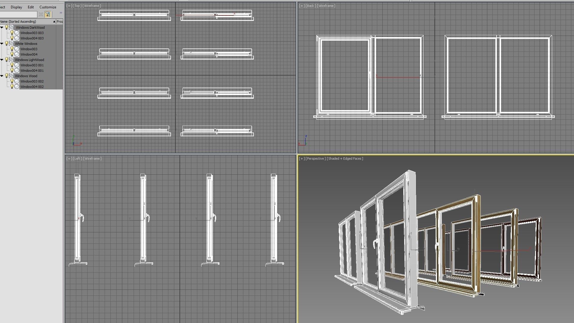 3D model House windows 002 VR / AR / low-poly | CGTrader