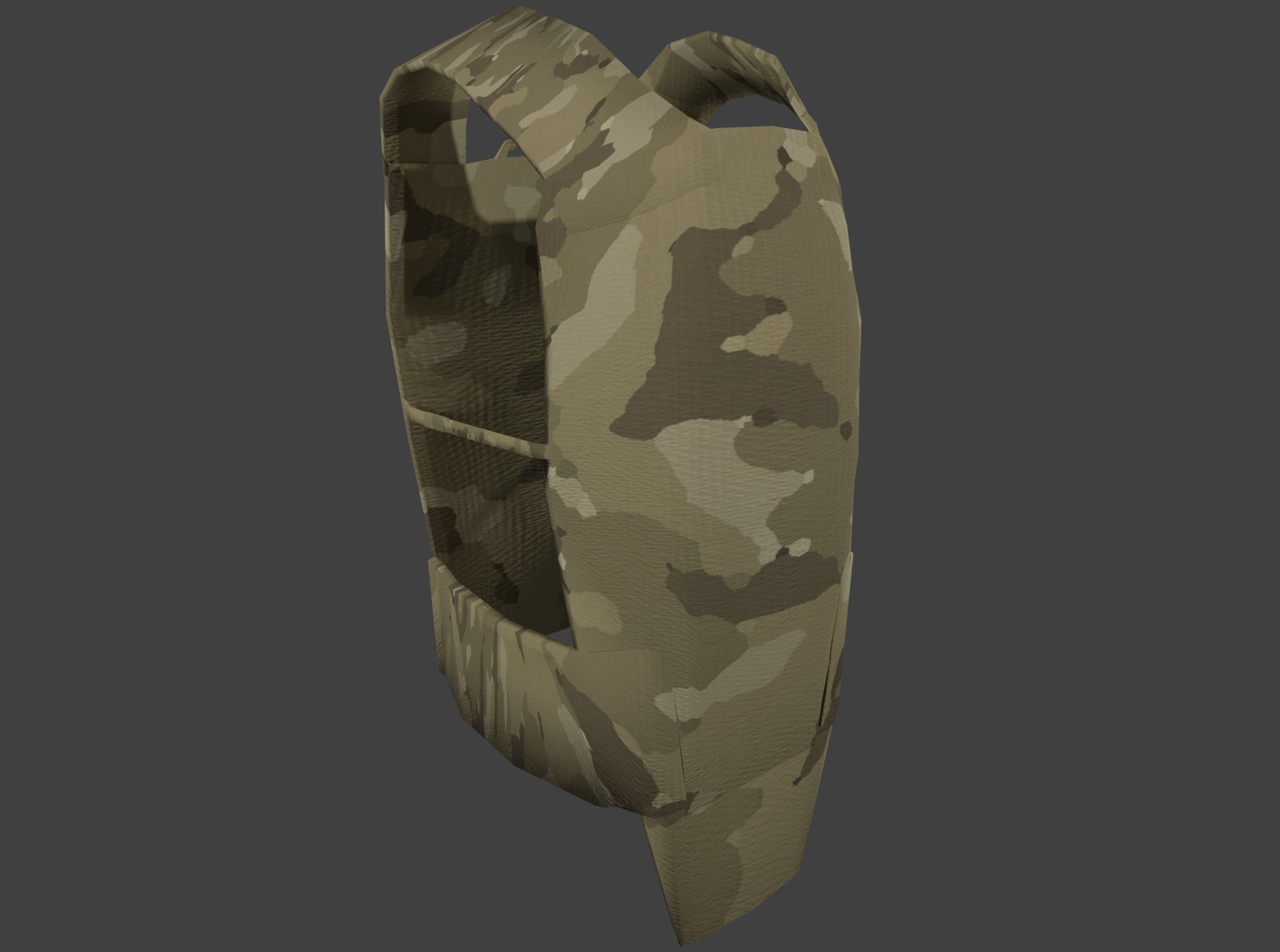 Ballistic Vest free VR / AR / low-poly 3D model | CGTrader