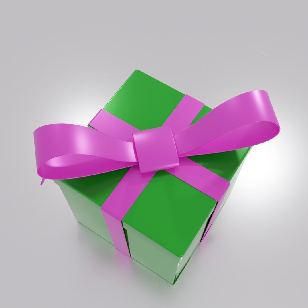 Gift Box 3D Model free 3D model | CGTrader