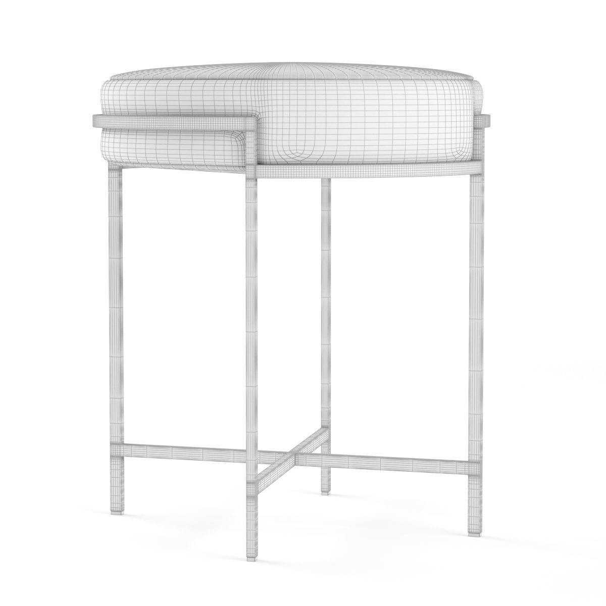 Puff Set 001 3D model | CGTrader