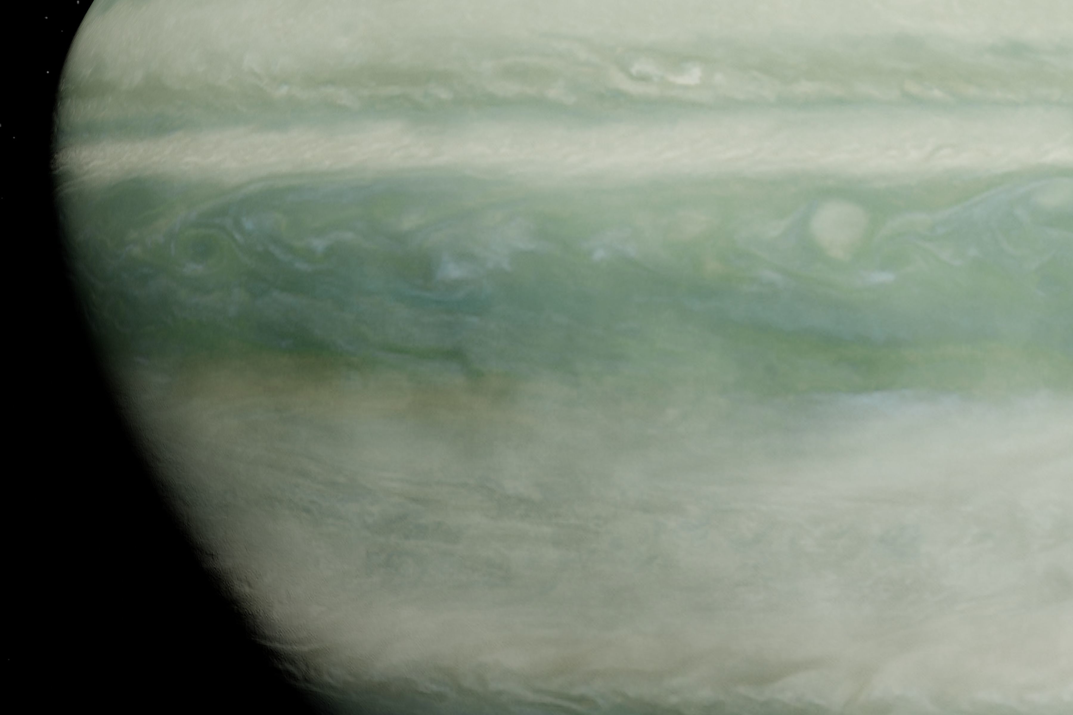 3D model Green alien Jupiter gas giant VR / AR / low-poly | CGTrader