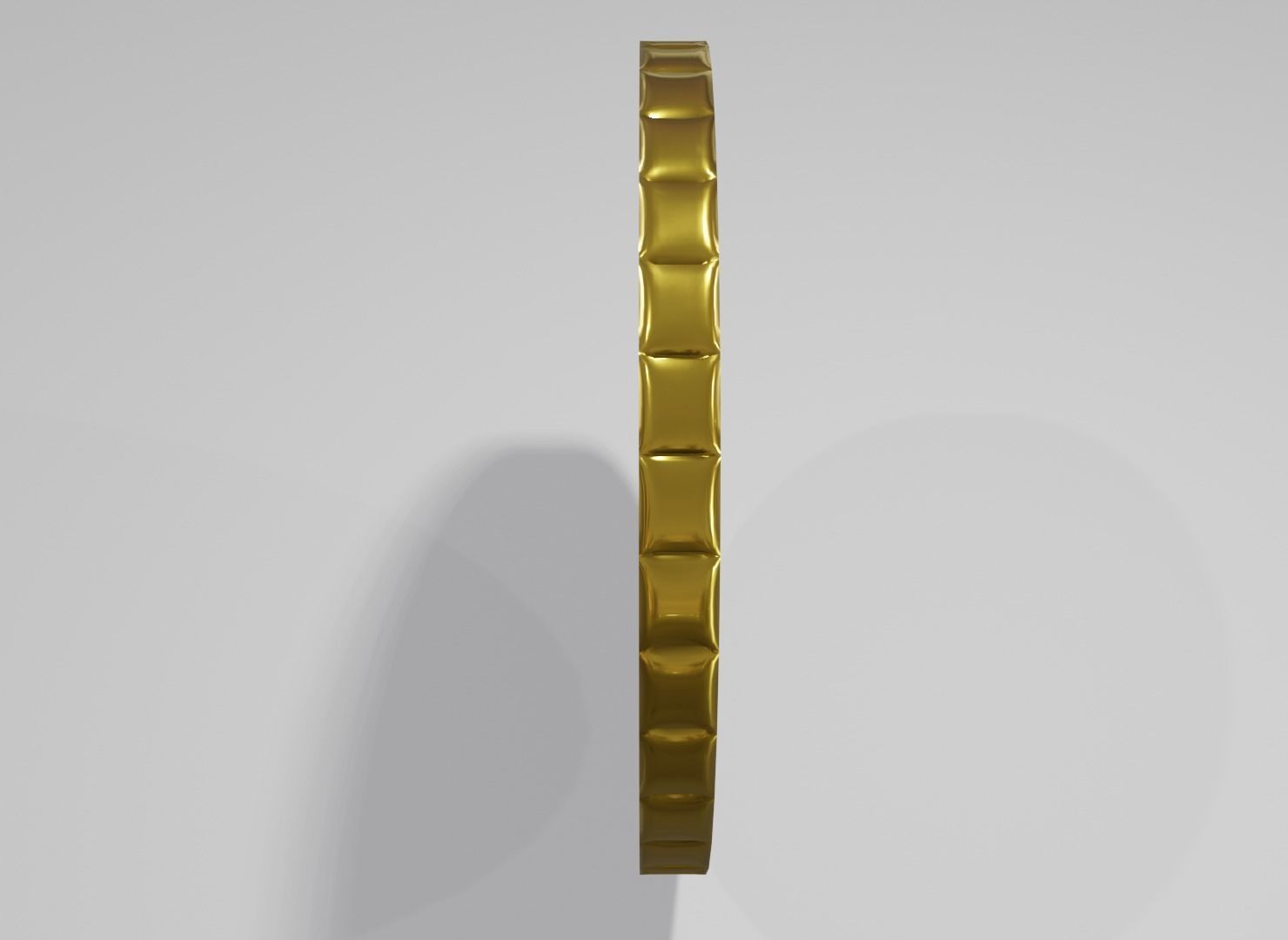 3D model Realistic gold coin - simple gold coin 3d model - PBR VR / AR ...