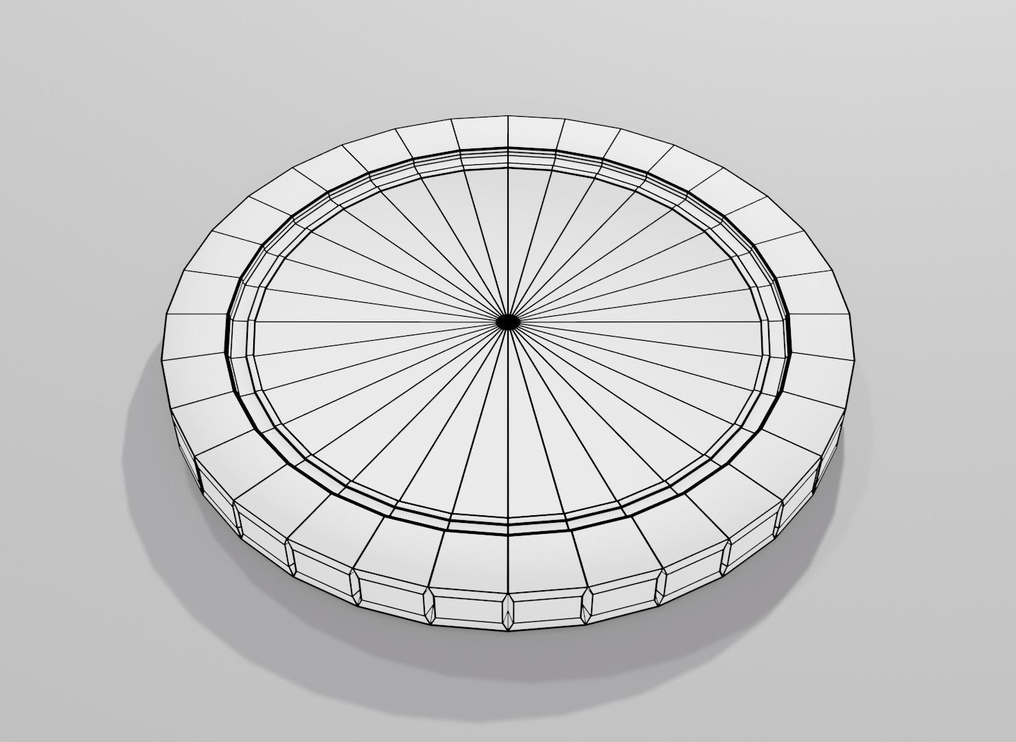 3D model Realistic gold coin - simple gold coin 3d model - PBR VR / AR ...