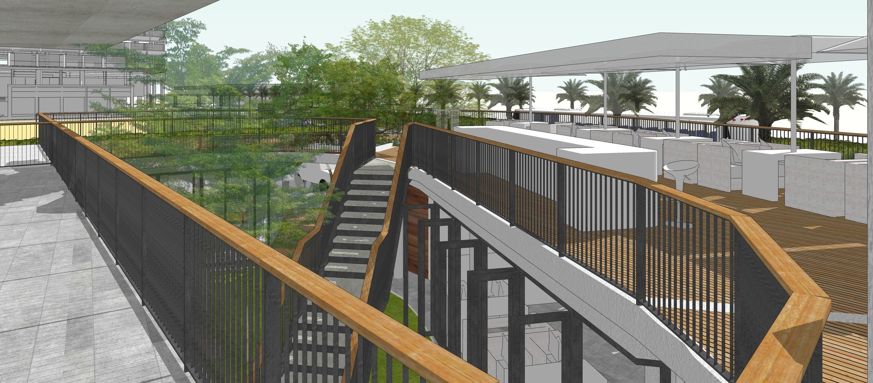 BEACH FRONT RESTAURANT SKP ver2015 3D model | CGTrader