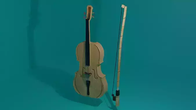 violin free Texture | CGTrader