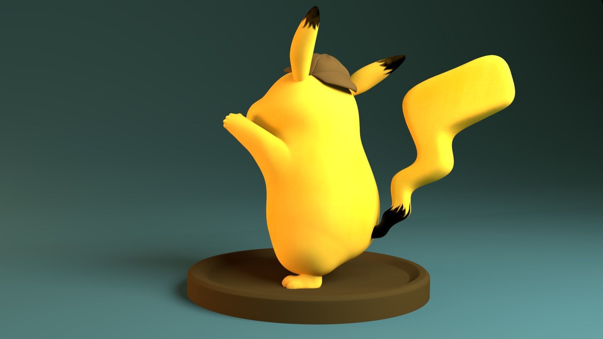Pikachu - 3D print model figurine 3D model 3D printable | CGTrader