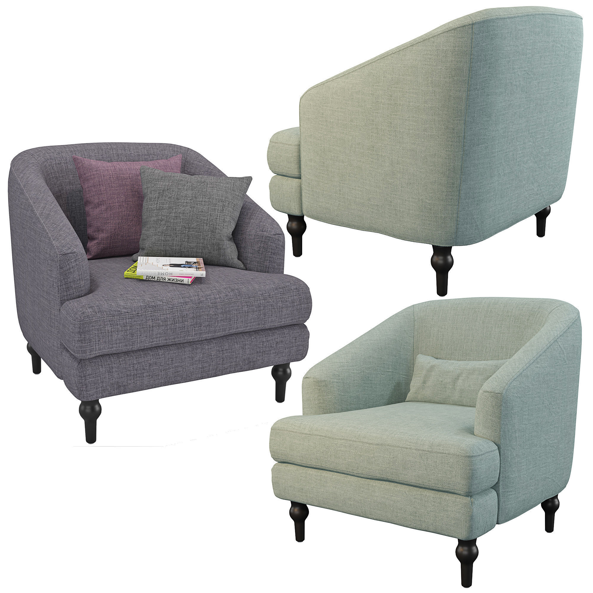 Armchair Belva 3D model | CGTrader