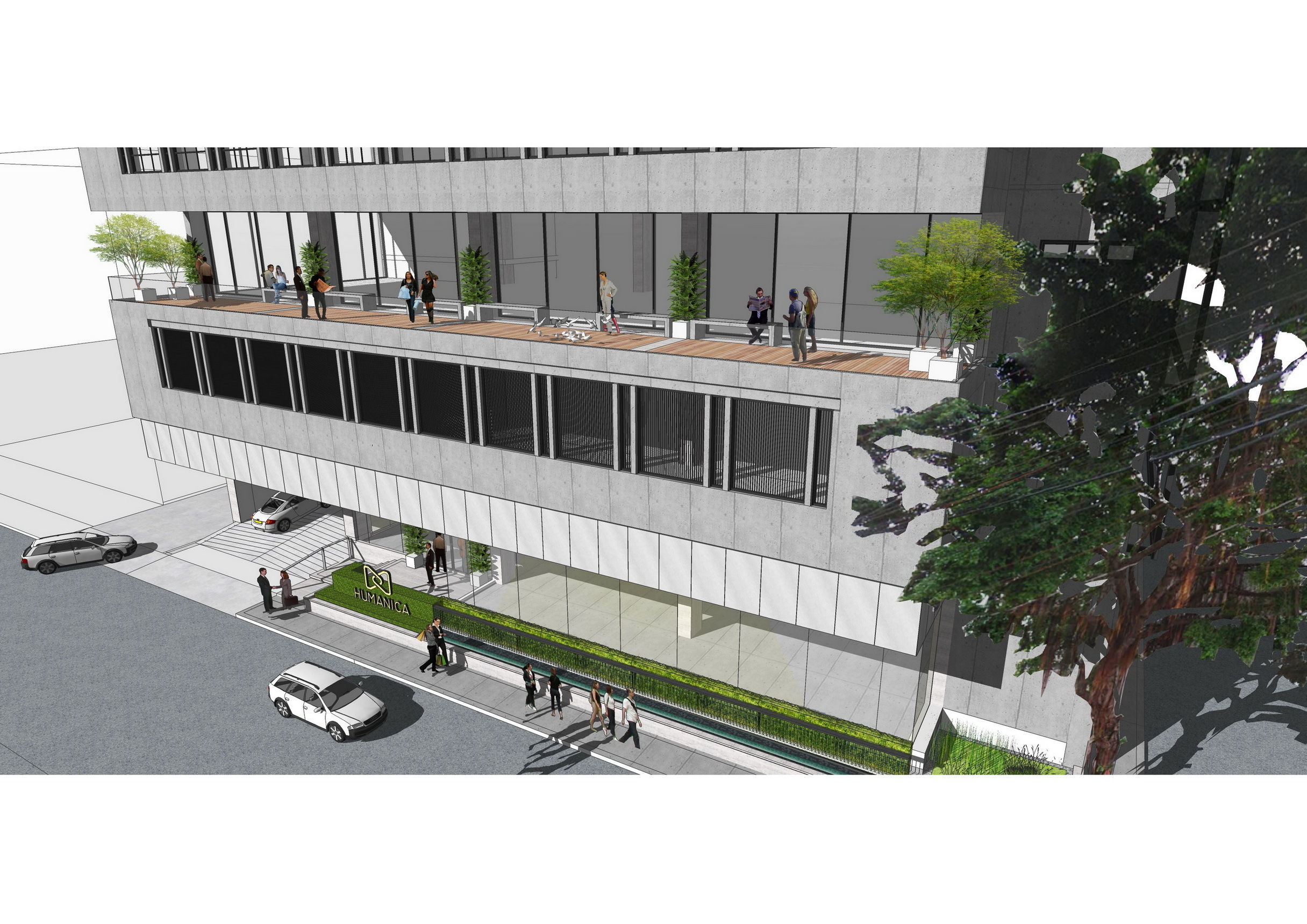 5STORIES OFFICE BUILDING 3D model | CGTrader