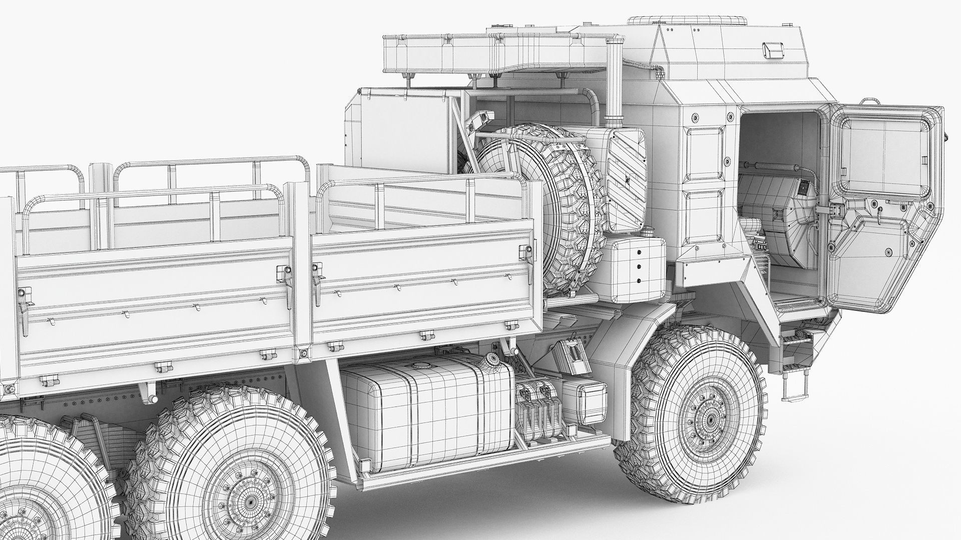 European military truck MAN HX61 3D model | CGTrader