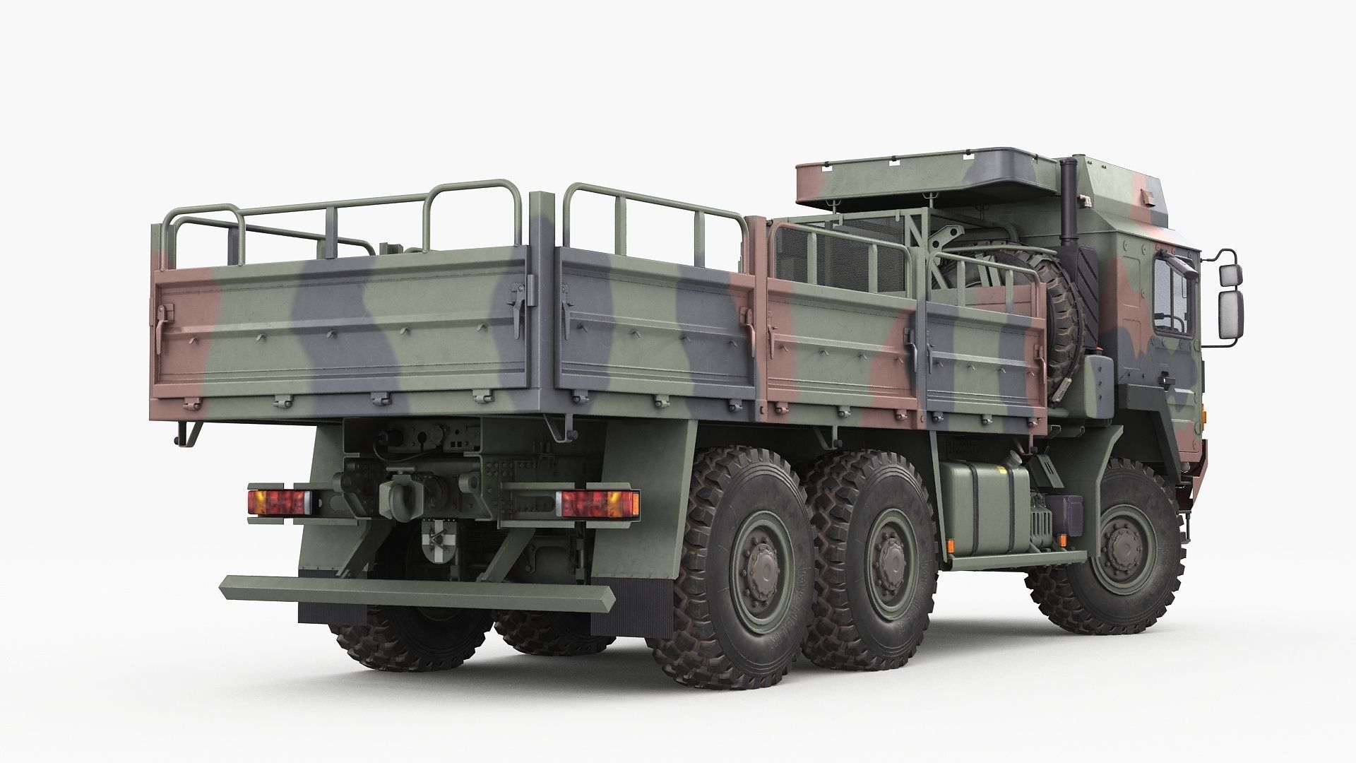 European military truck MAN HX61 3D model | CGTrader