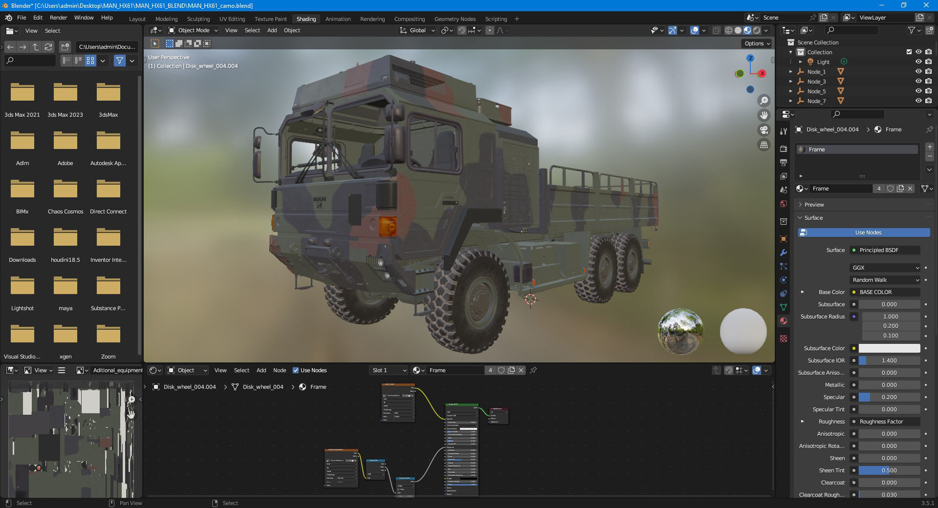 European military truck MAN HX61 3D model | CGTrader