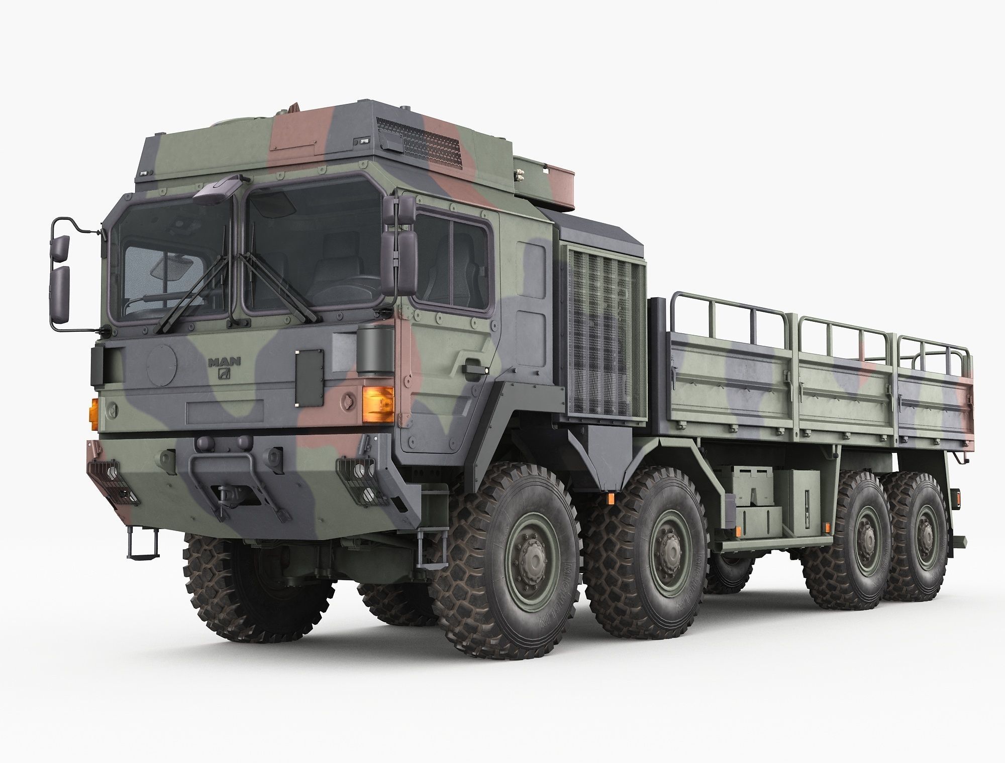 MAN HX77 3D model | CGTrader