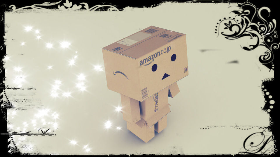 Danbo cardboard box with sad face free 3D model | CGTrader