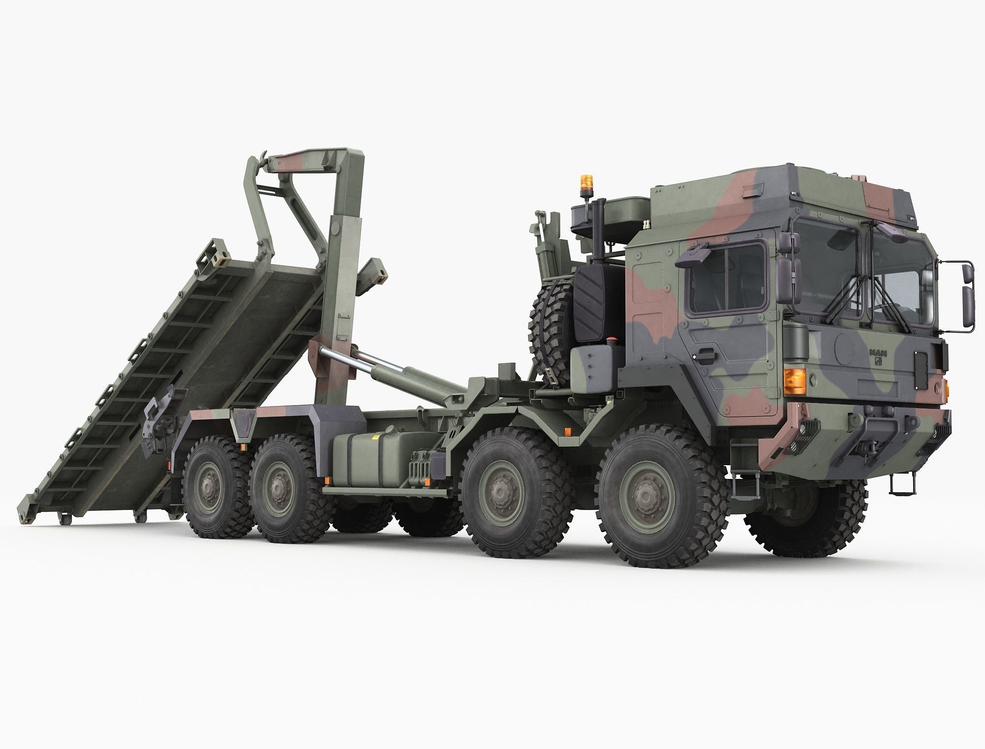 MAN HX77 MULTILIFT 3D model | CGTrader