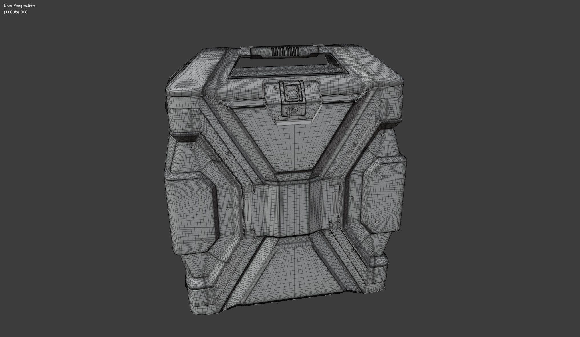Pack 3D Concept sci fi box 3D model | CGTrader