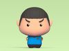 Cute Spock free 3D model 3D printable | CGTrader