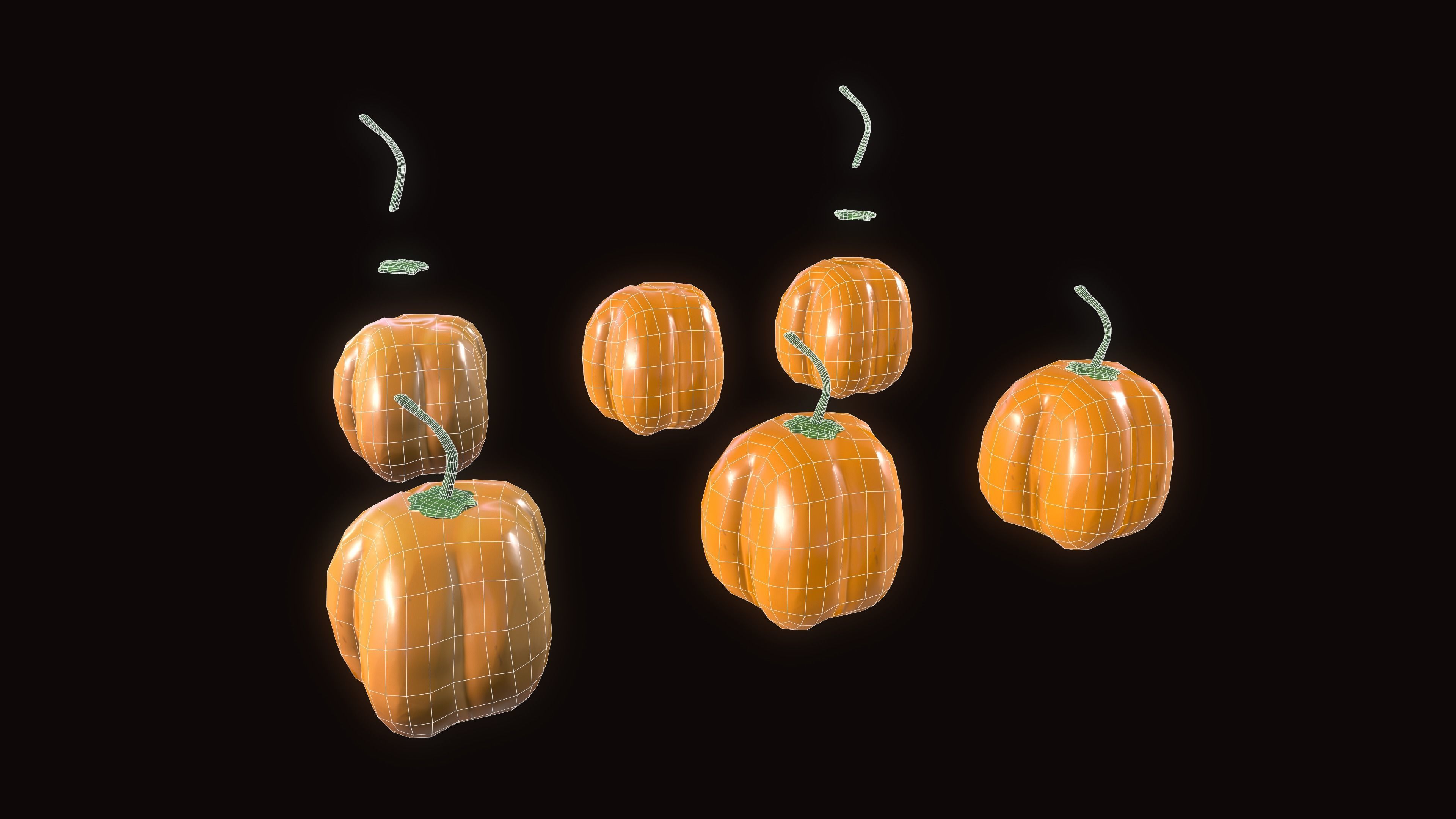 Stylized PBR Chile Peron Chile Manzano free VR / AR / low-poly 3D model ...