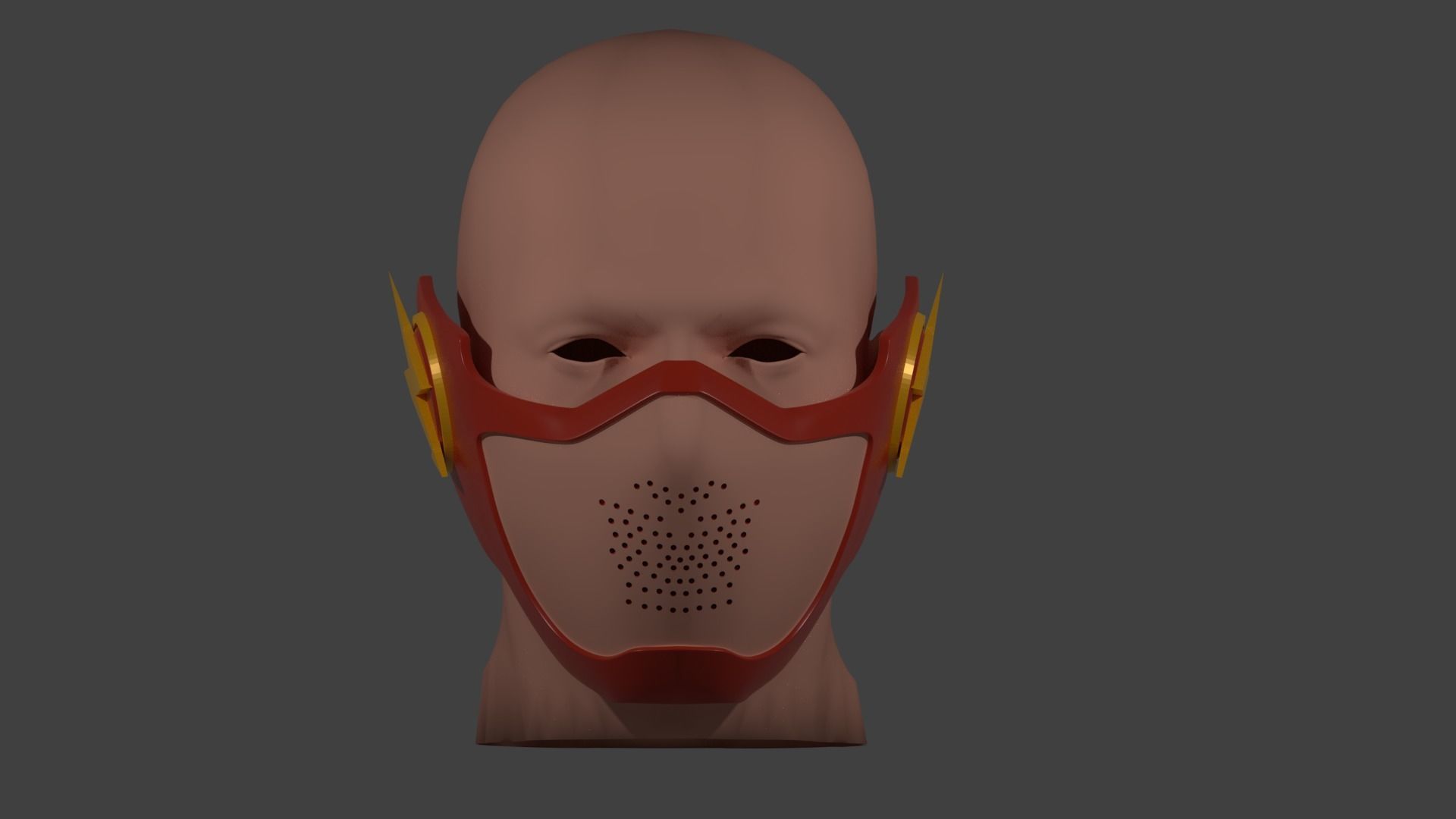 The flash facemask 3d model printable 3D model 3D printable | CGTrader
