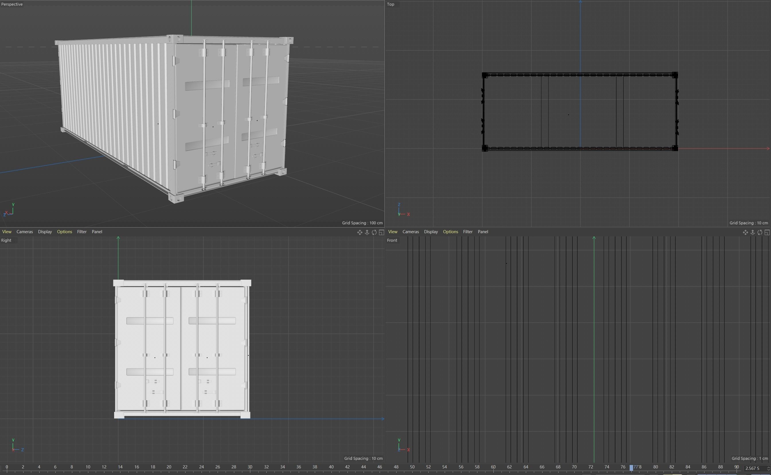 Shipping Container industry container BOX 3D Model 3D model | CGTrader