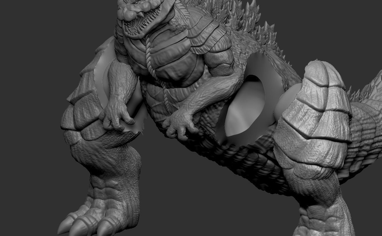 Godzilla ultima for 3D print 3D model 3D printable | CGTrader