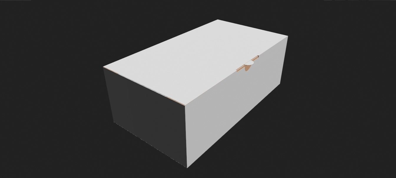 3D model Carton Box Packaging VR / AR / low-poly | CGTrader
