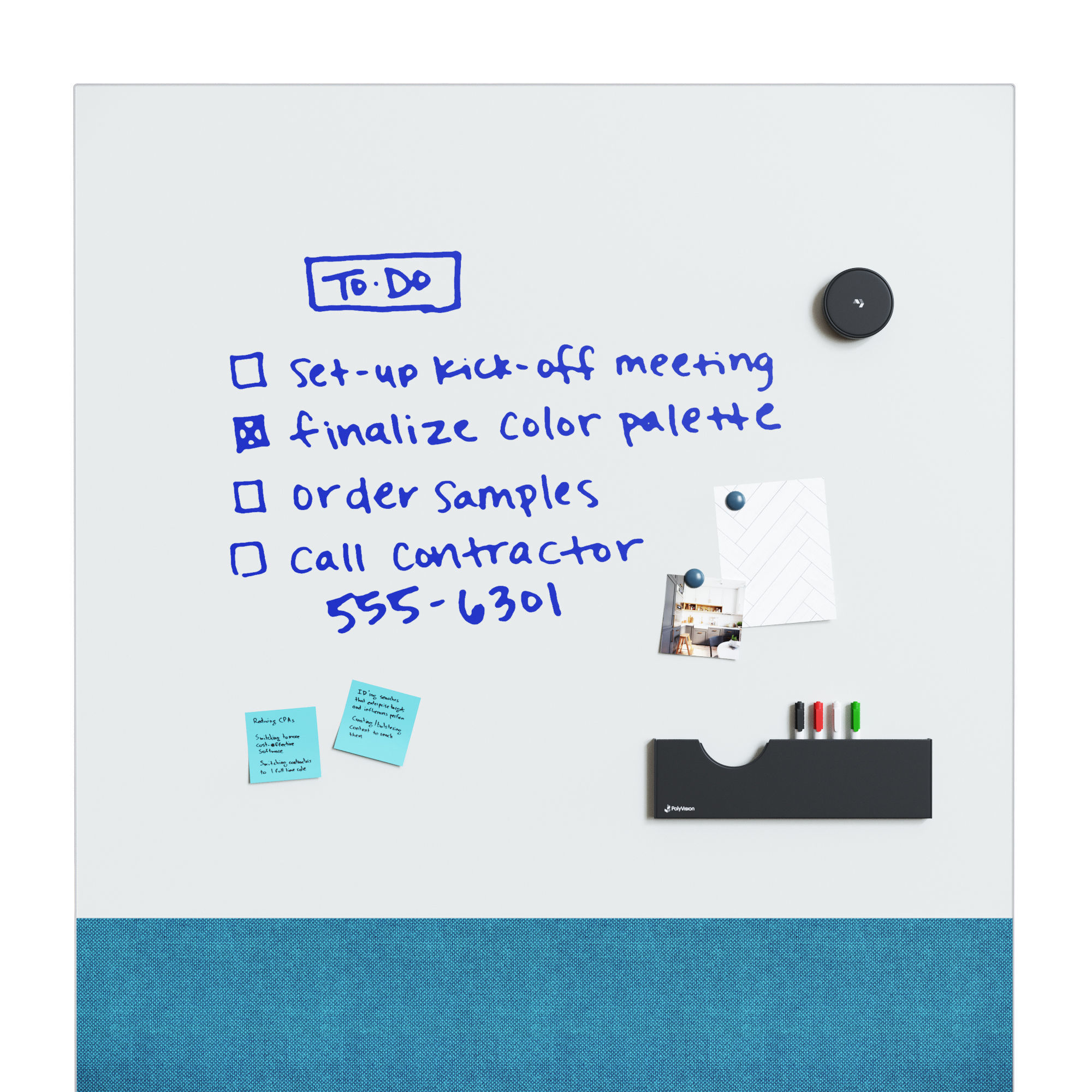 PolyVision - WhiteBoard Texture Mobile Acoustic Panel 3D model | CGTrader