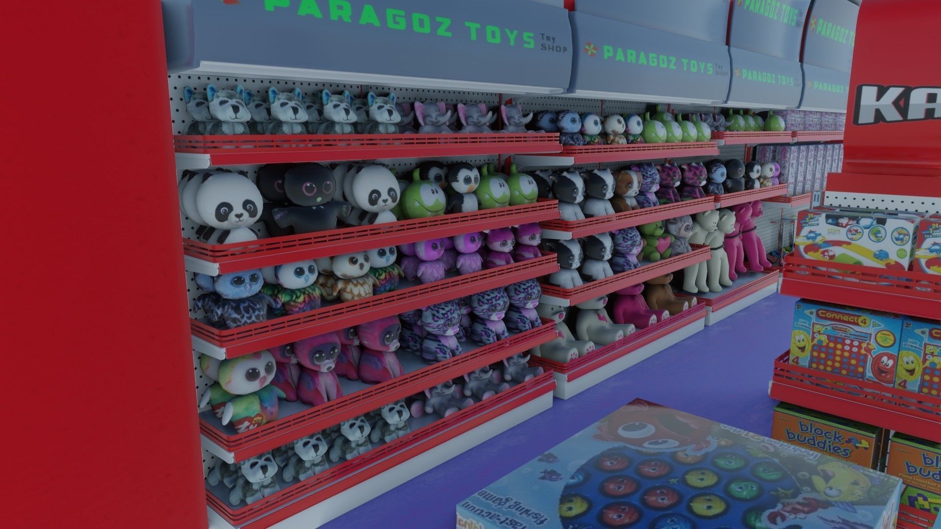 Big Toy Center 3D 3D model animated | CGTrader