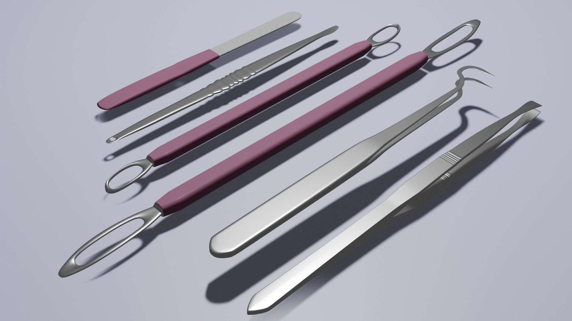 cosmetic tools 3D model | CGTrader