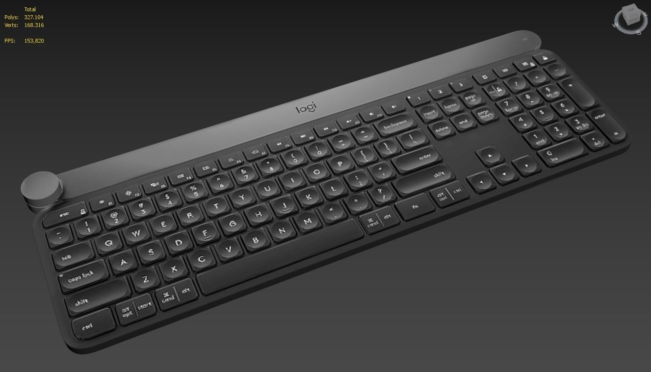 KEYBOARD - Logitech Craft 3D model | CGTrader