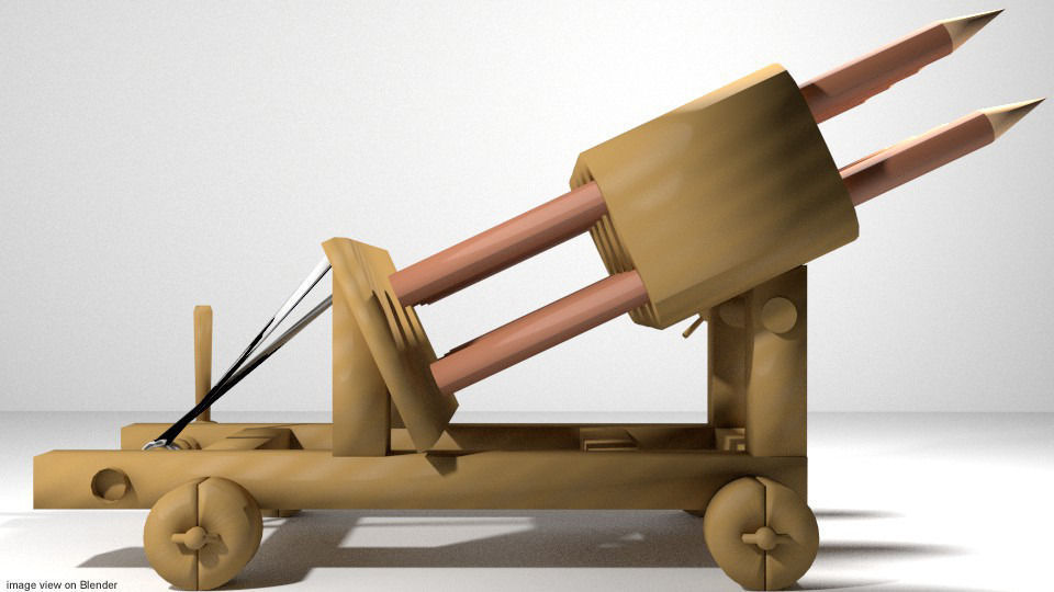 Medieval War Machine - Multi Arch 3D model | CGTrader