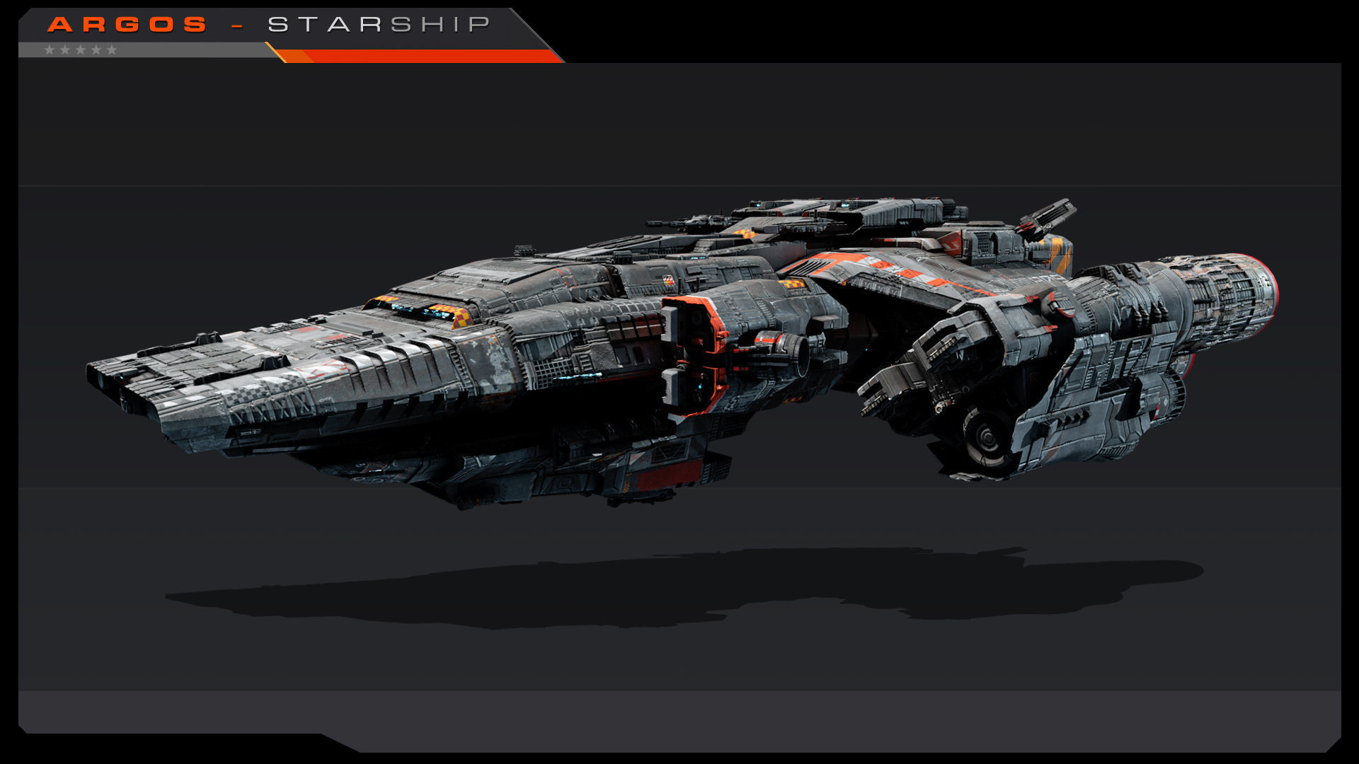 ARGOS - Starship 3D model | CGTrader