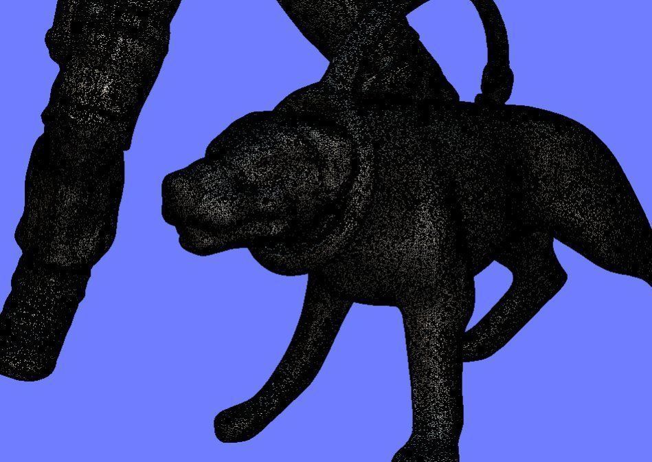 1984 GI-JOE MUTT-DOG-HANDLER - 3D SCAN 3D model 3D printable | CGTrader