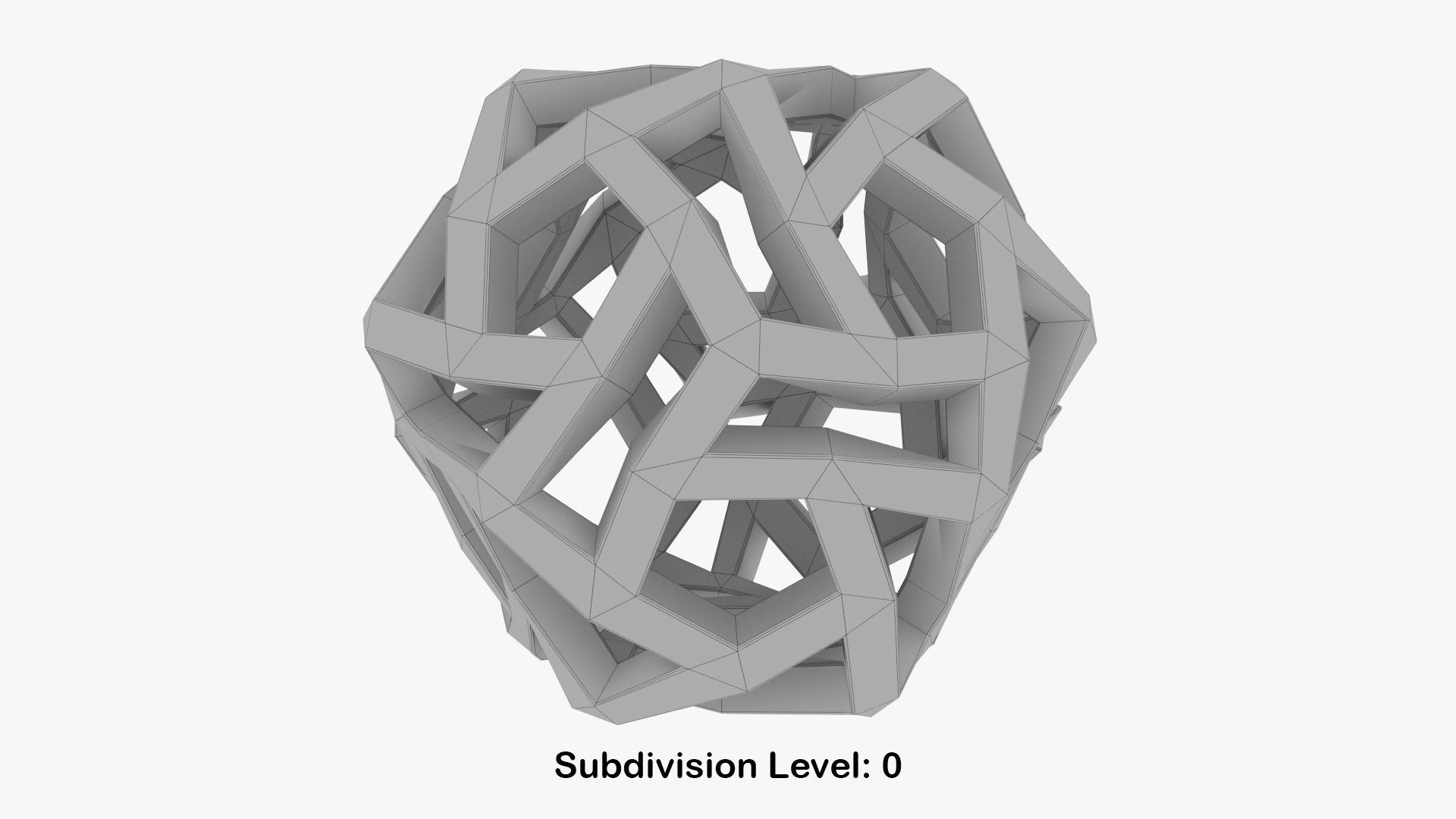 Math Object 129 3D model 3D printable | CGTrader