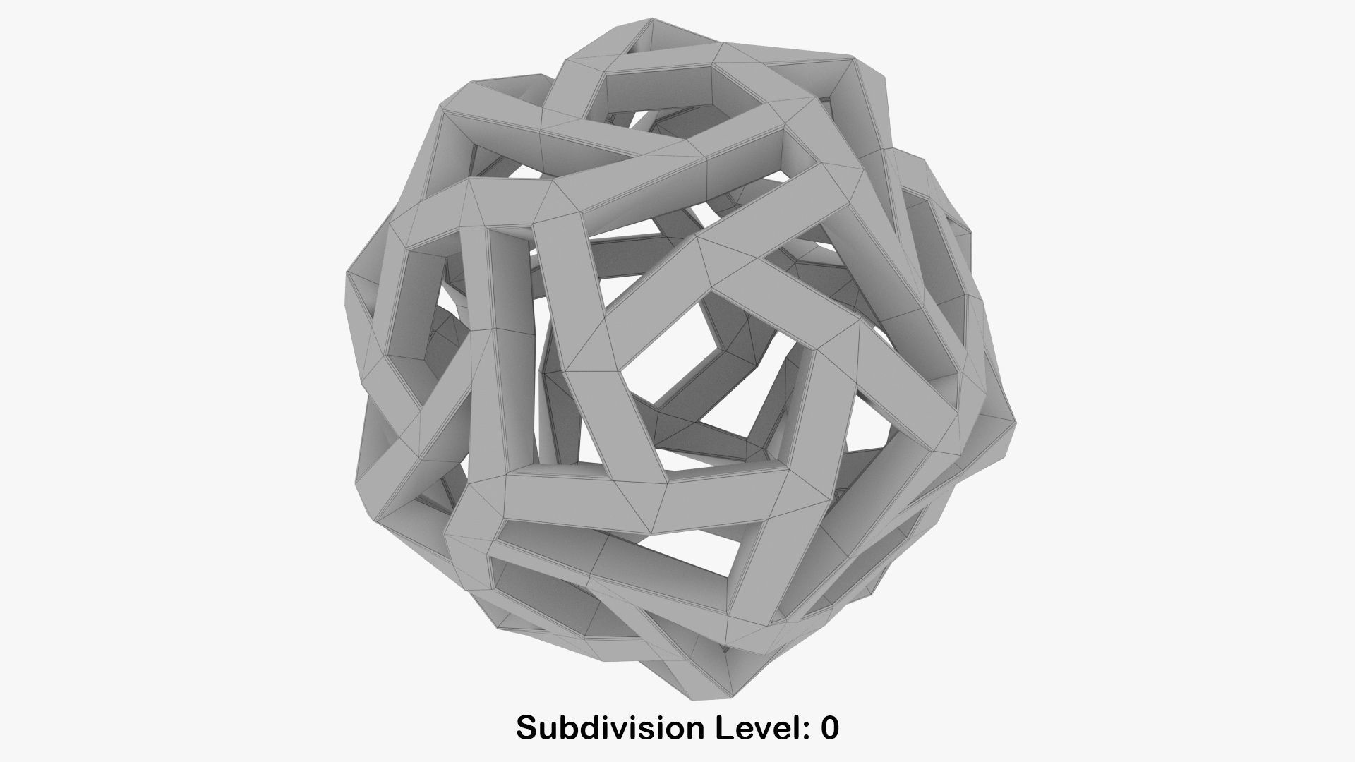 Math Object 129 3D model 3D printable | CGTrader