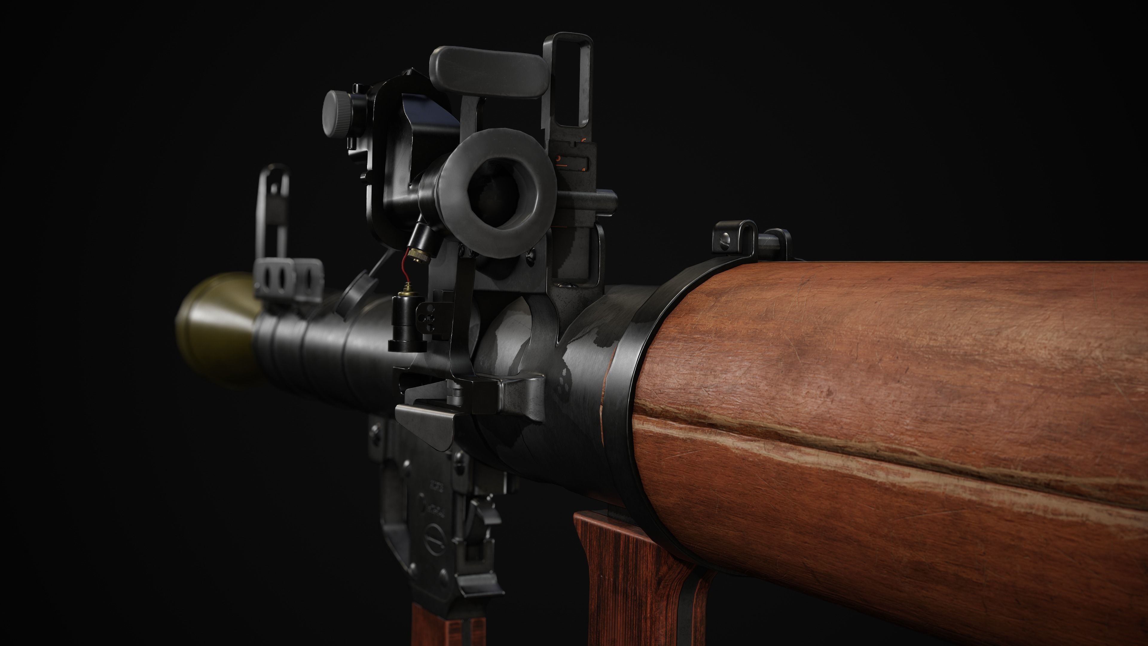 3D model RPG-7 Rocket Launcher VR / AR / low-poly | CGTrader