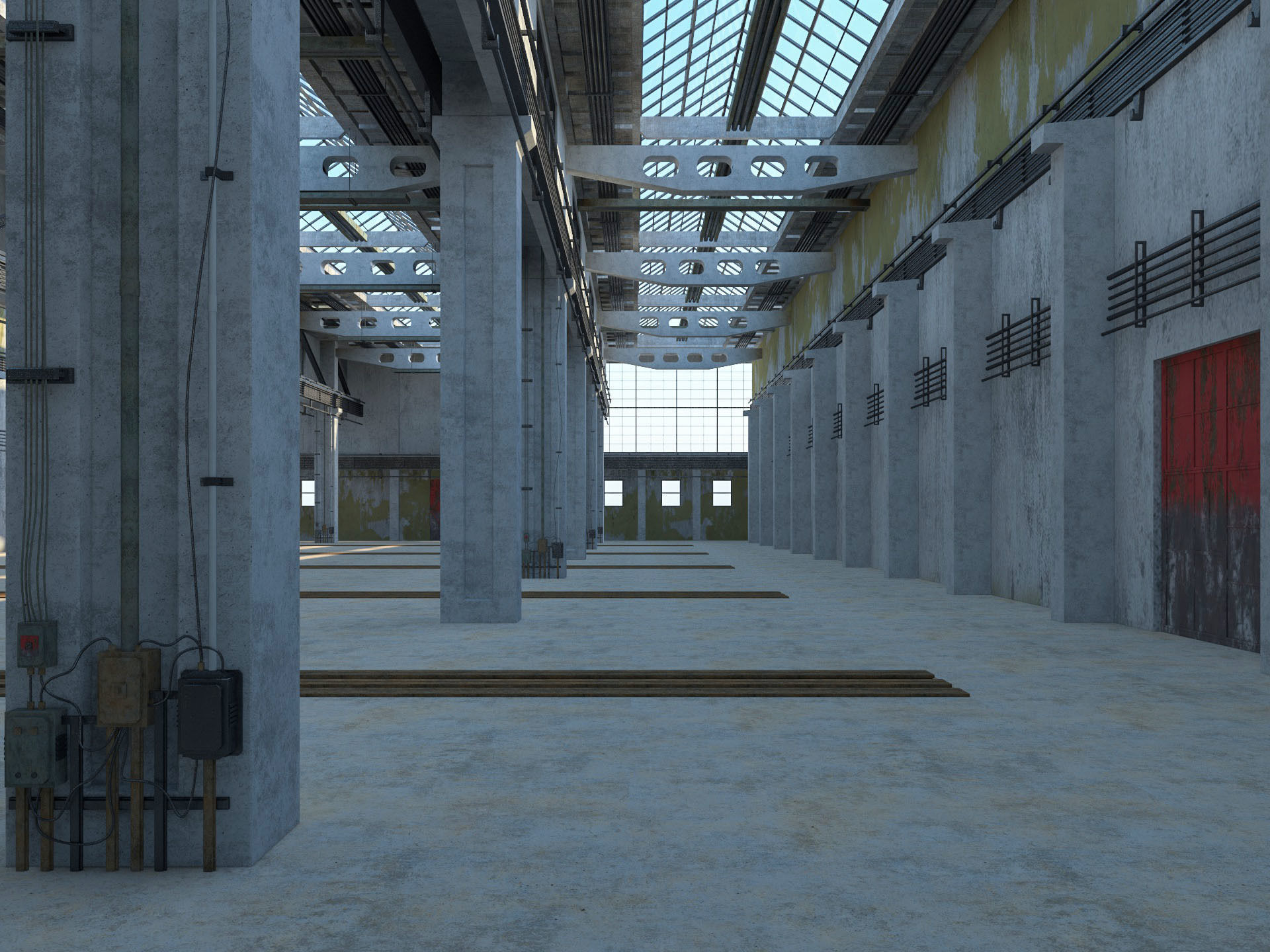 Old Factory Building 3D model | CGTrader