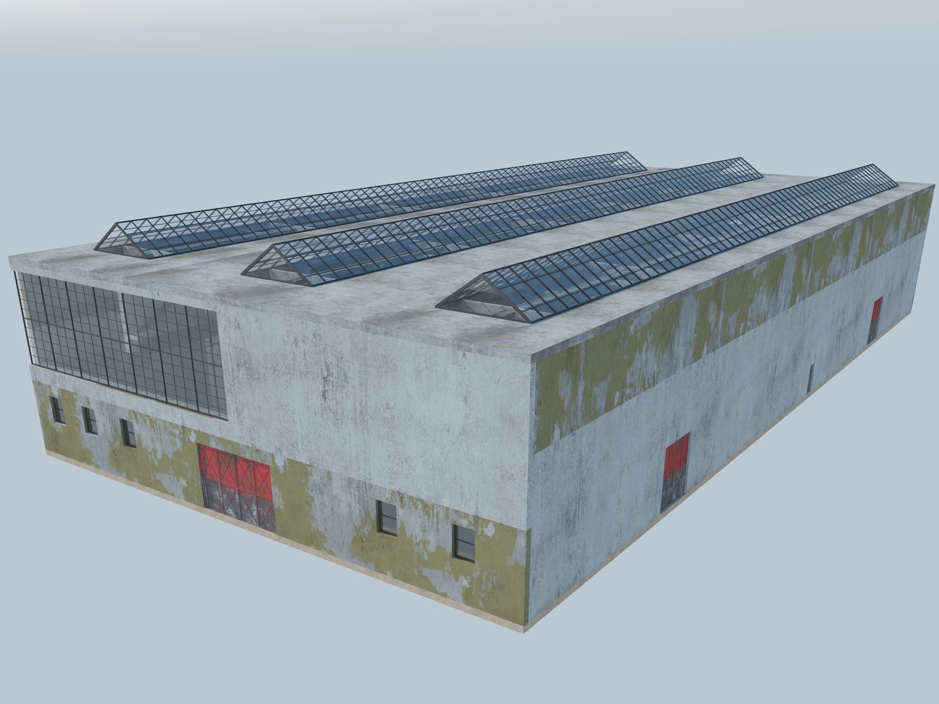 Old Factory Building 3D model | CGTrader