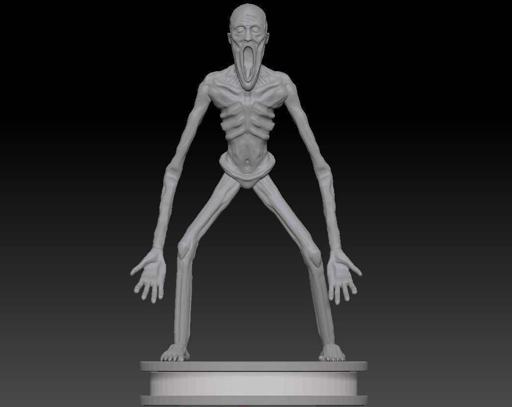SCP 096 3D model 3D printable | CGTrader