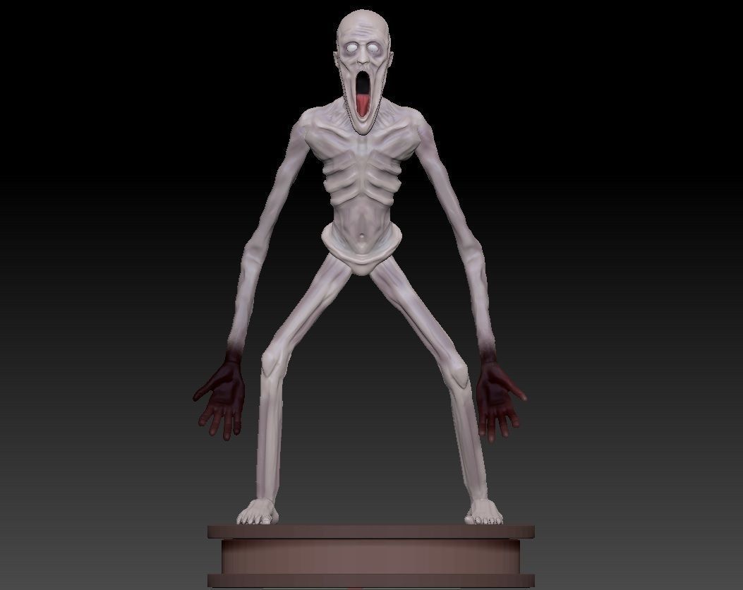 SCP 096 3D model 3D printable | CGTrader