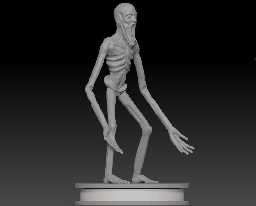 SCP 096 3D model 3D printable | CGTrader
