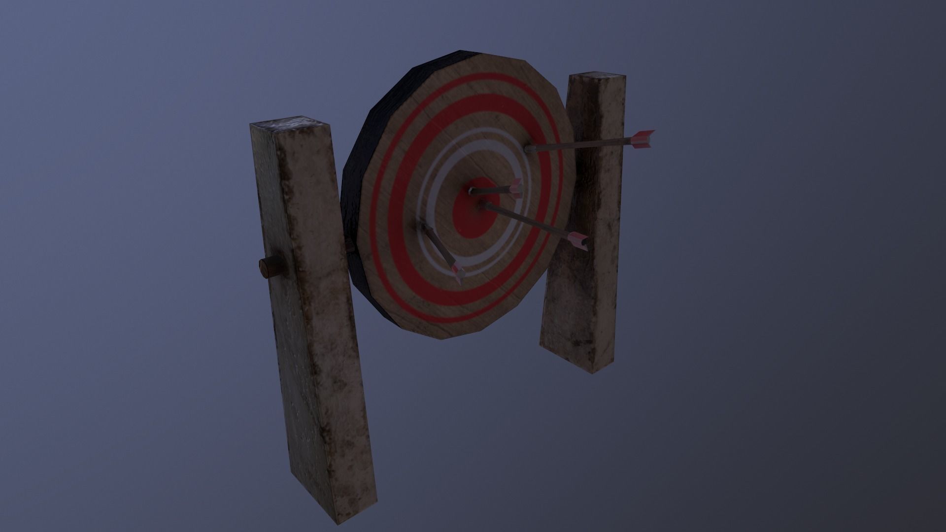 Low Poly Target Board free VR / AR / low-poly 3D model | CGTrader