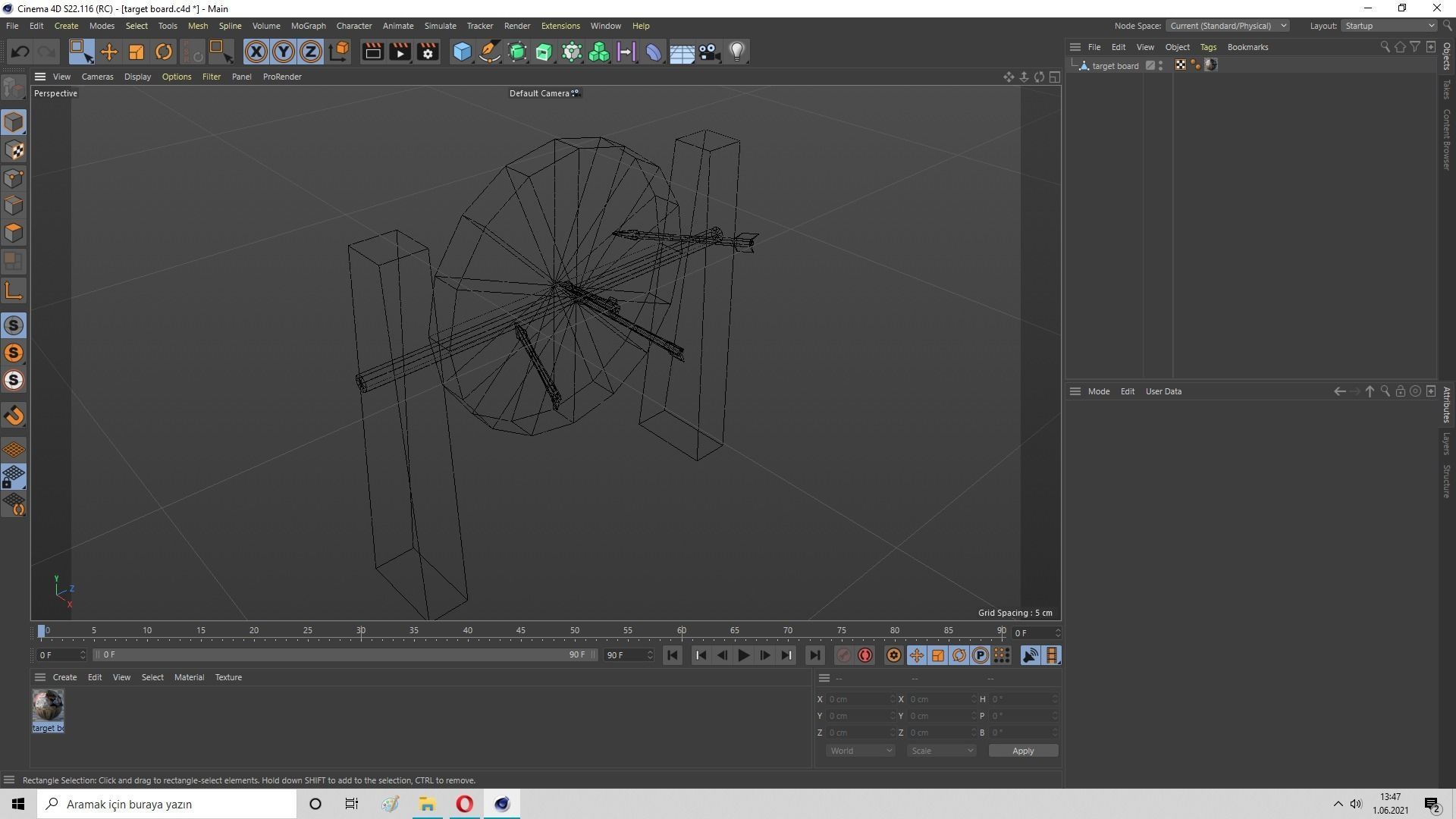 Low Poly Target Board free VR / AR / low-poly 3D model | CGTrader