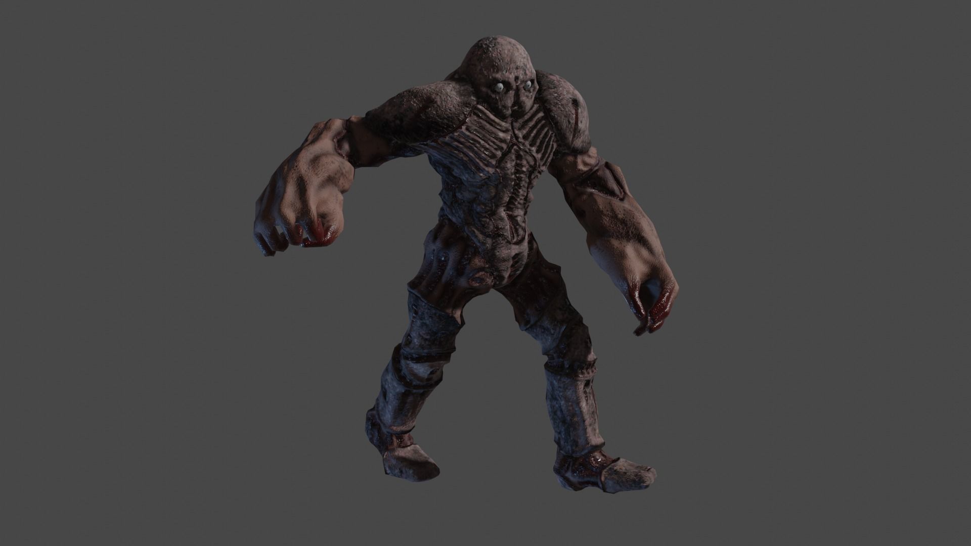 3D model Heavy mutant VR / AR / low-poly | CGTrader