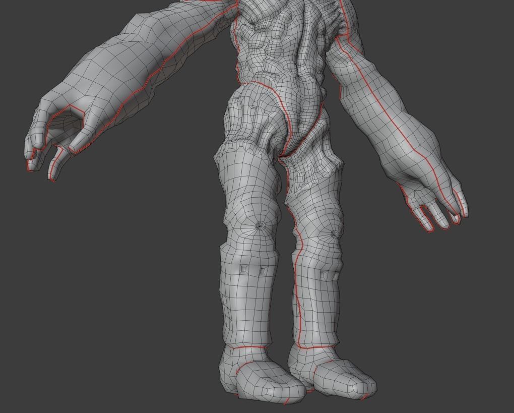 3D model Heavy mutant VR / AR / low-poly | CGTrader