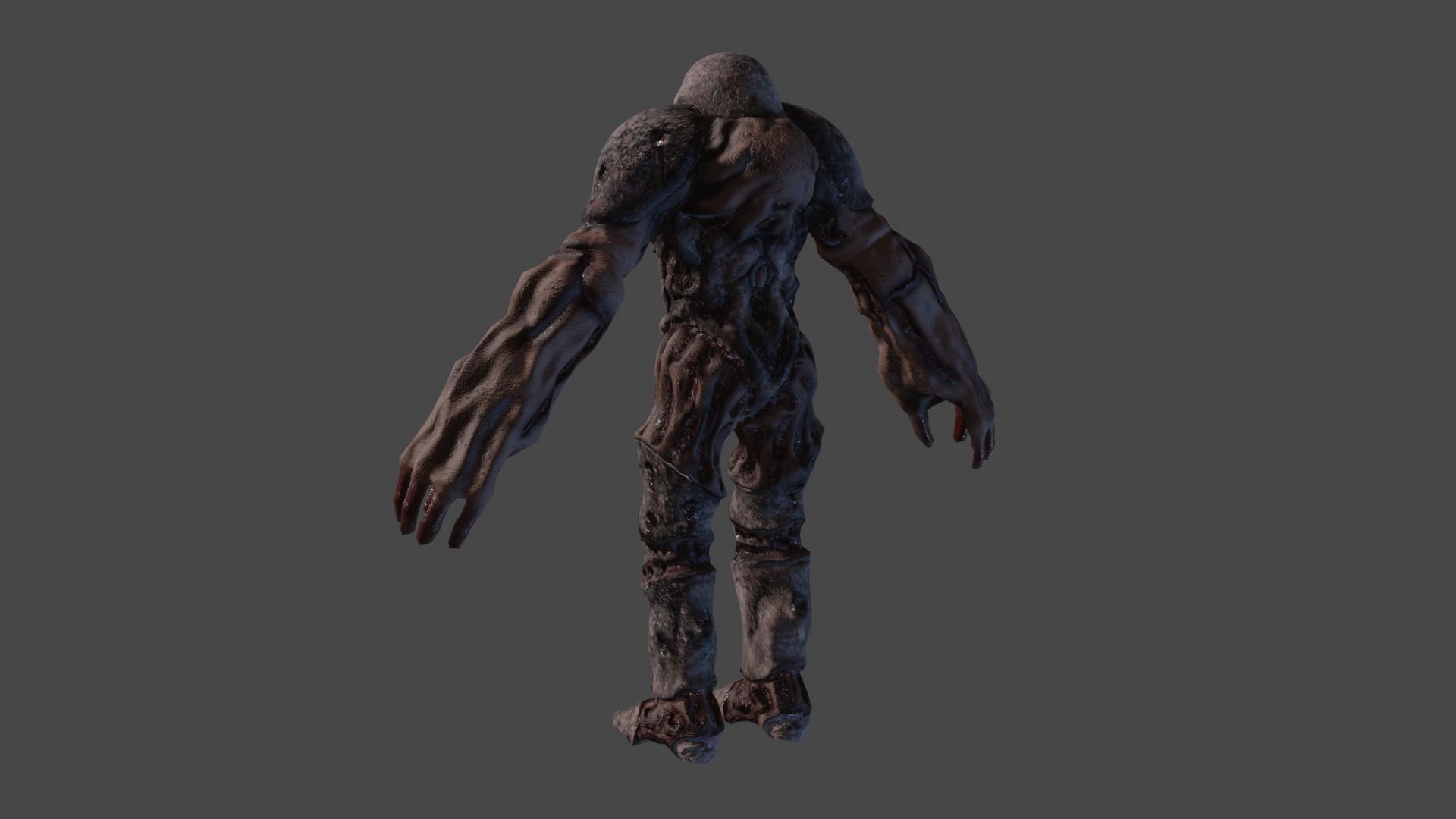 3D model Heavy mutant VR / AR / low-poly | CGTrader