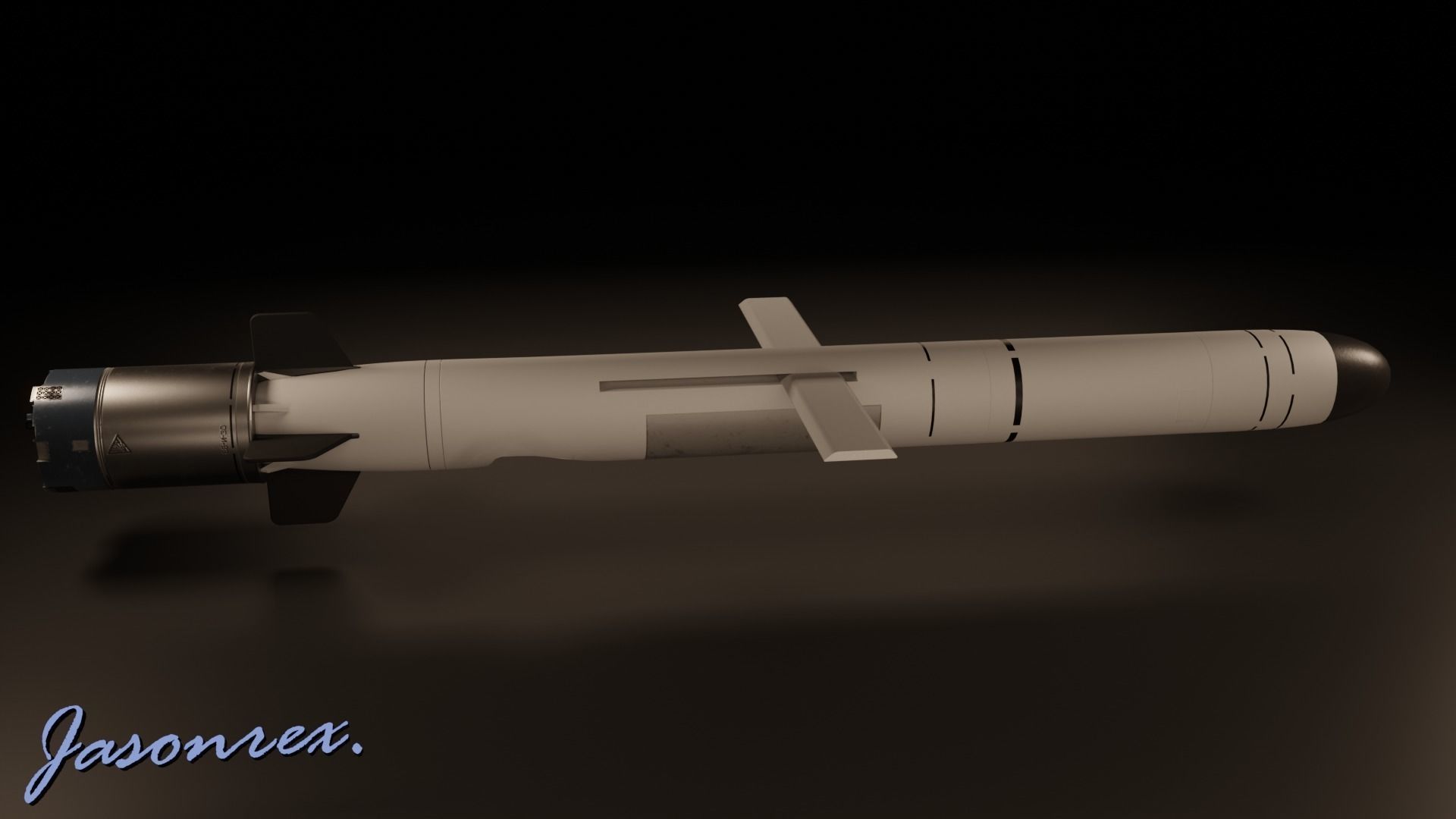 3D model Kalibr-NK Subsonic Cruise Missile VR / AR / low-poly | CGTrader