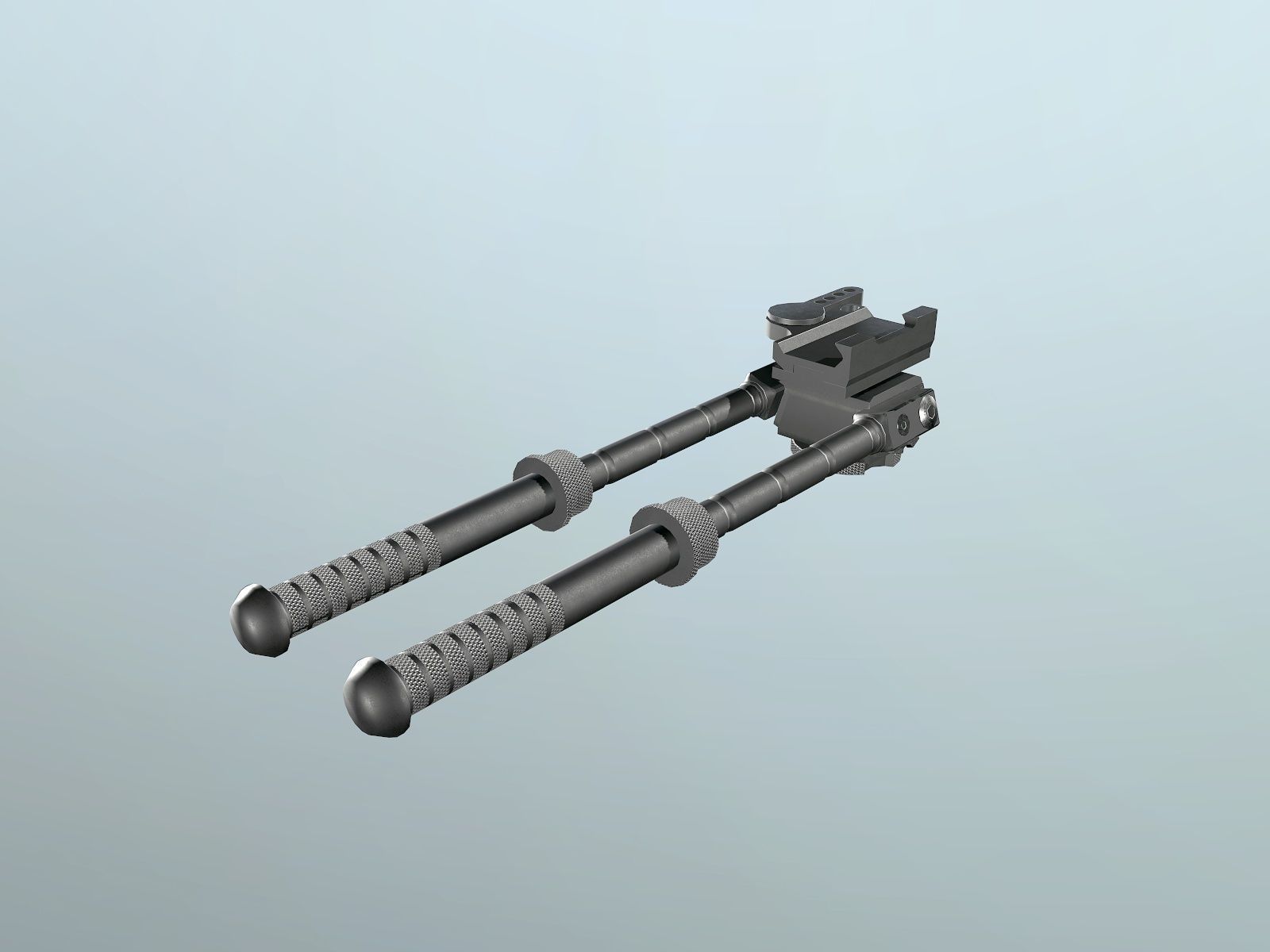 3D model LaRue Tactical PREDAT OBR 7-62mm Rifle PBR VR-AR VR / AR / low ...